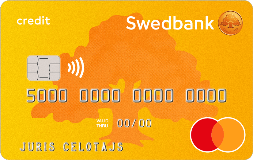 Kredītkartes - Swedbank